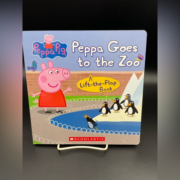 Other | Peppa Pig Peppa Goes To The Zoo Childrens Board Book | Poshmark